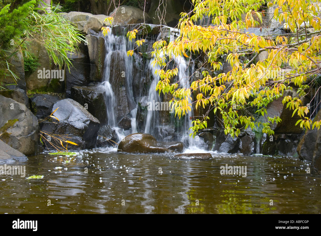 Japanese waterfall hi-res stock photography and images - Alamy