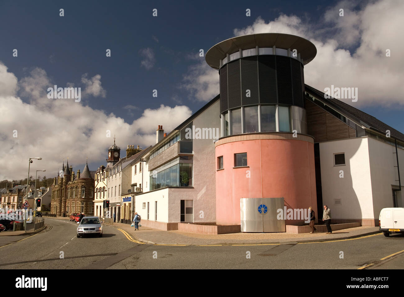 Stornoway town centre hi-res stock photography and images - Alamy