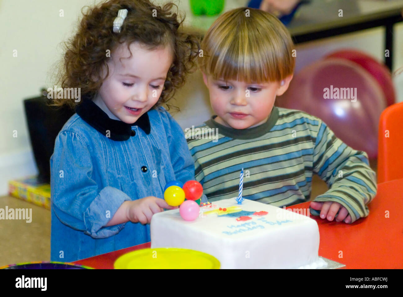 Children only birthday cake hi-res stock photography and images - Alamy