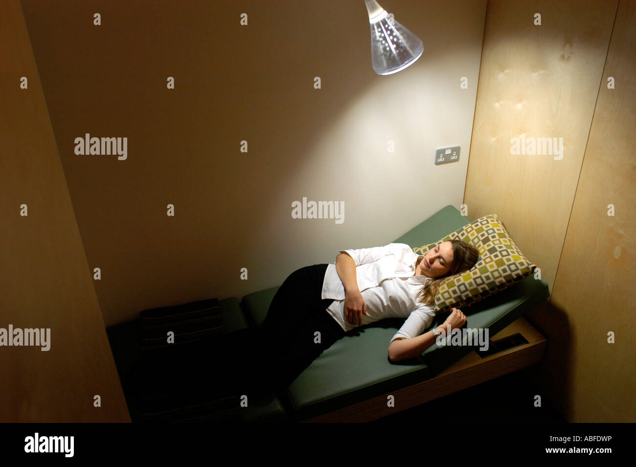 A woman takes an afternoon nap Stock Photo - Alamy
