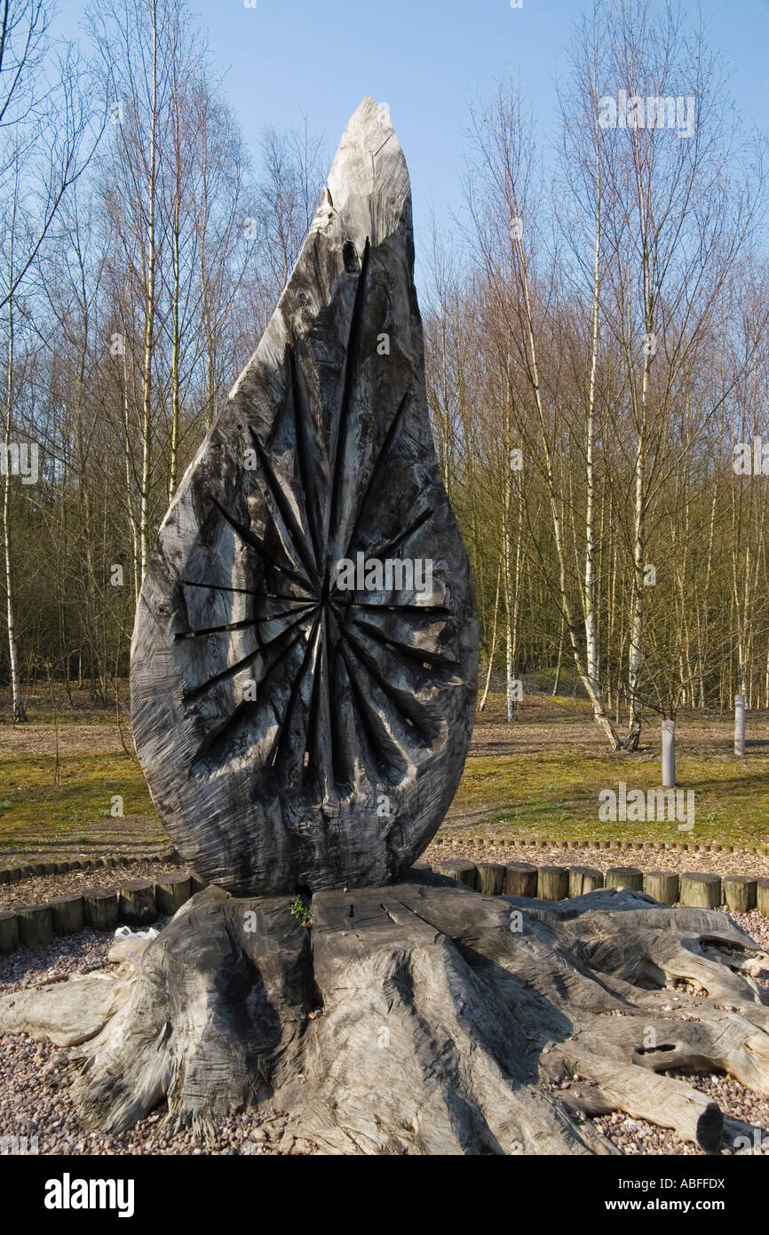 The Dunblane Memorial, Conkers Visitor Attraction, The National Forest ...