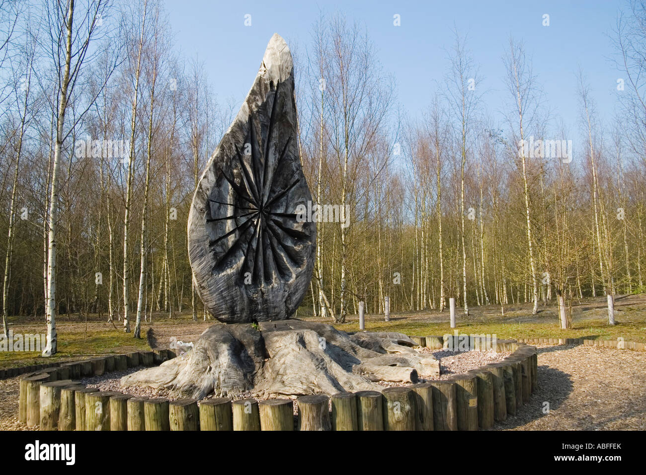 The Dunblane Memorial, Conkers Visitor Attraction, The National Forest ...