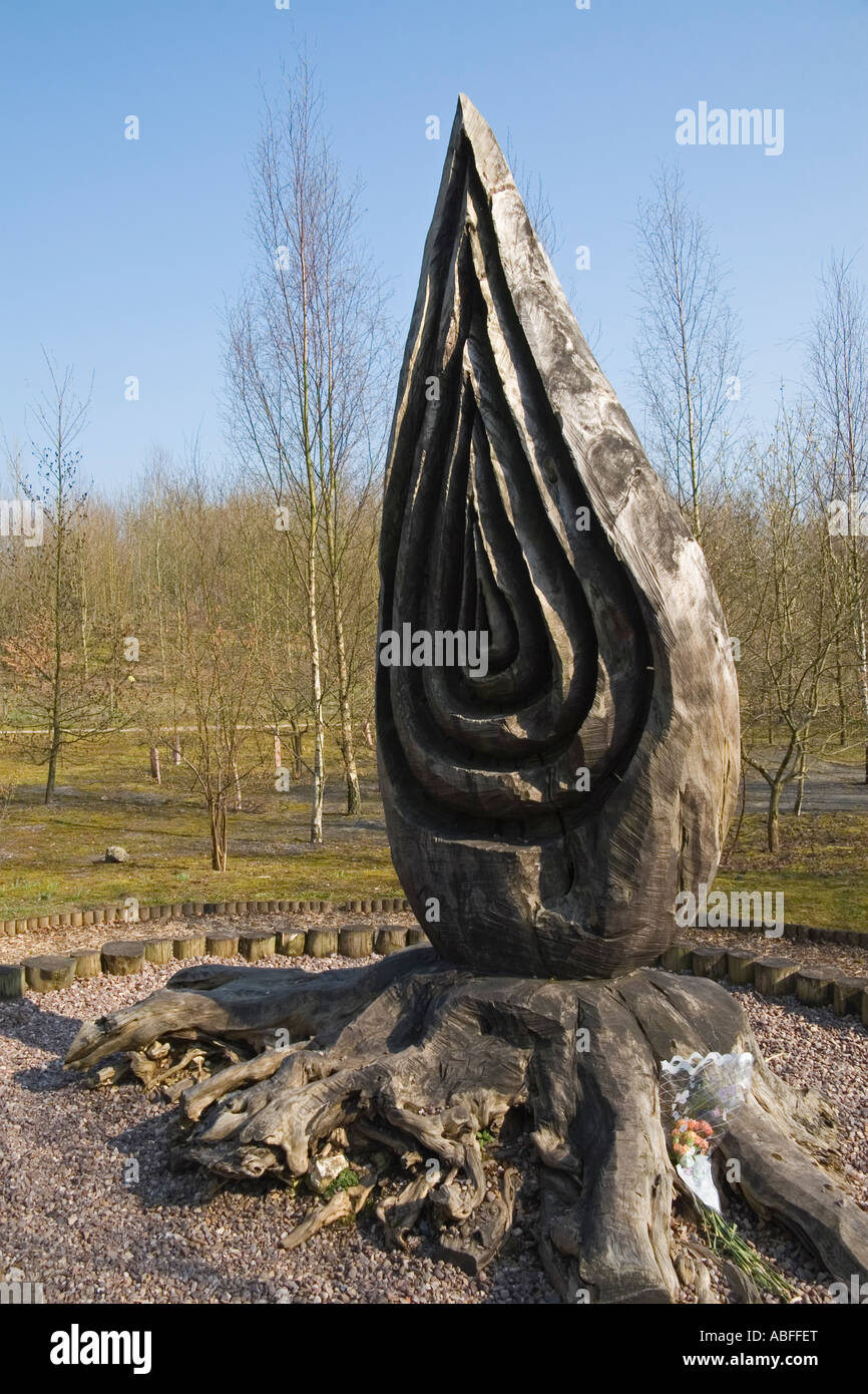 The Dunblane Memorial, Conkers Visitor Attraction, The National Forest ...