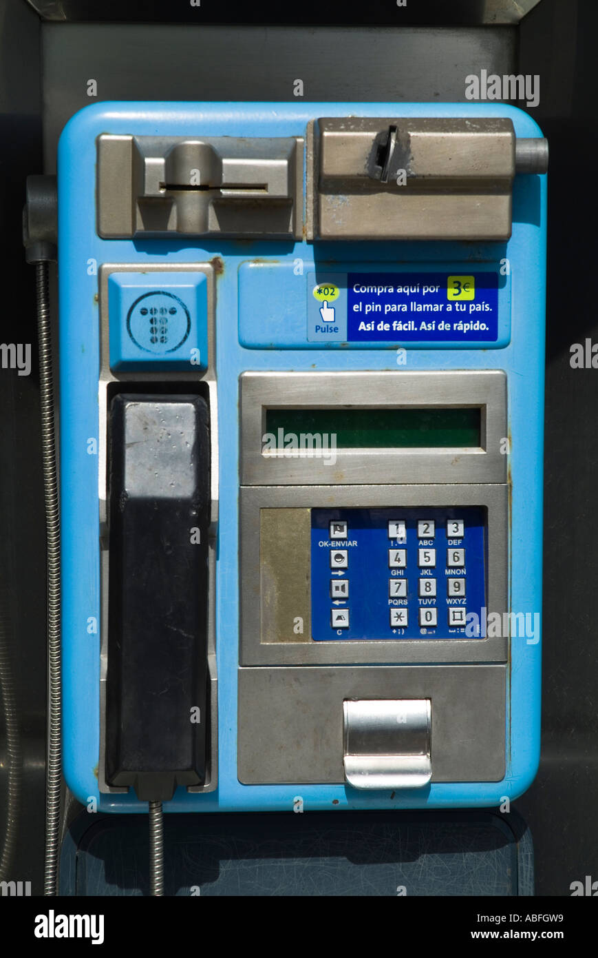 Telefonica booth hi-res stock photography and images - Alamy