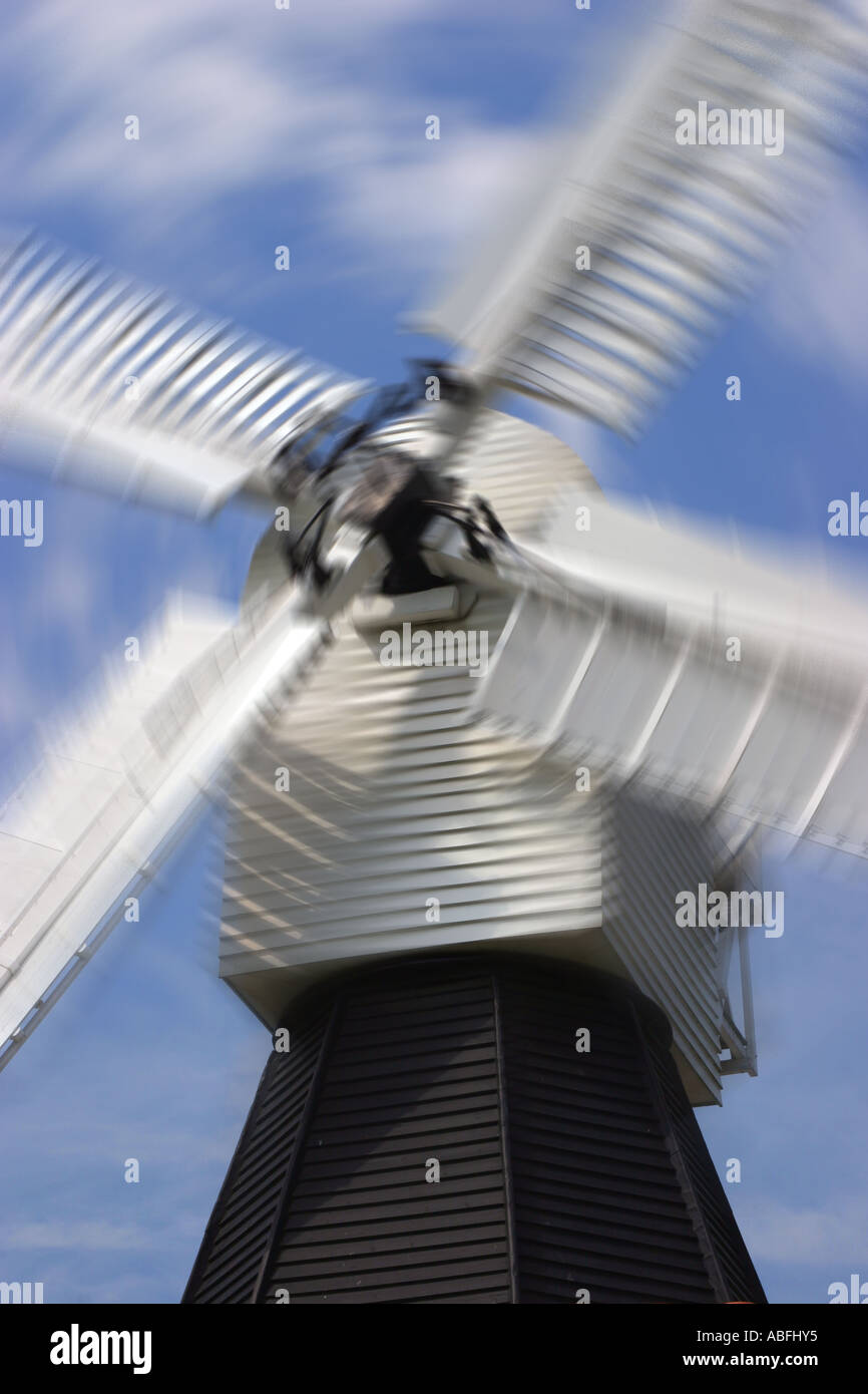 Windmill on Wimbledon Common, London, UK Stock Photo - Alamy