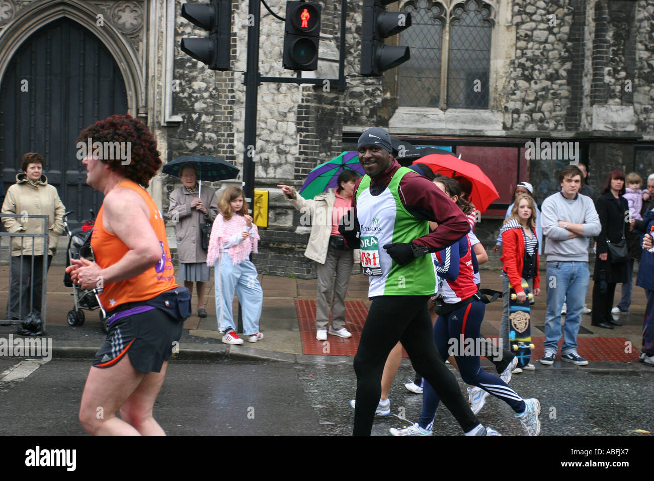 The London Marathon 2006, Greenwich London England Stock Photo - Alamy