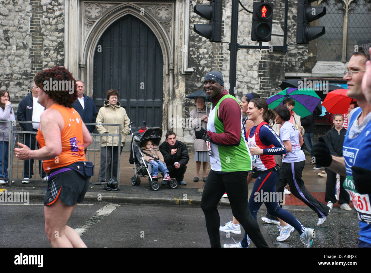 The London Marathon 2006, Greenwich London England Stock Photo - Alamy