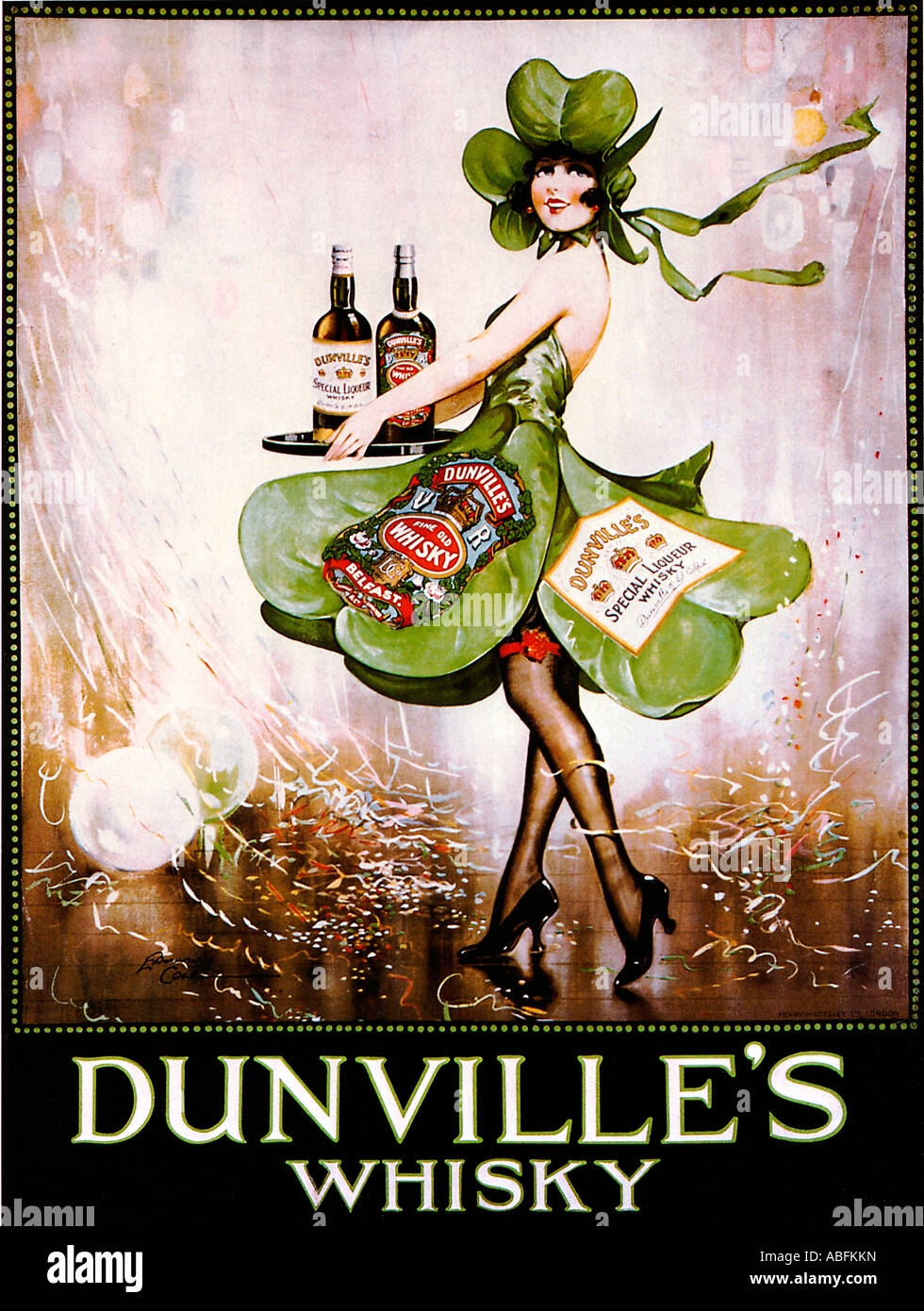 Irish whiskey poster hi-res stock photography and images - Alamy