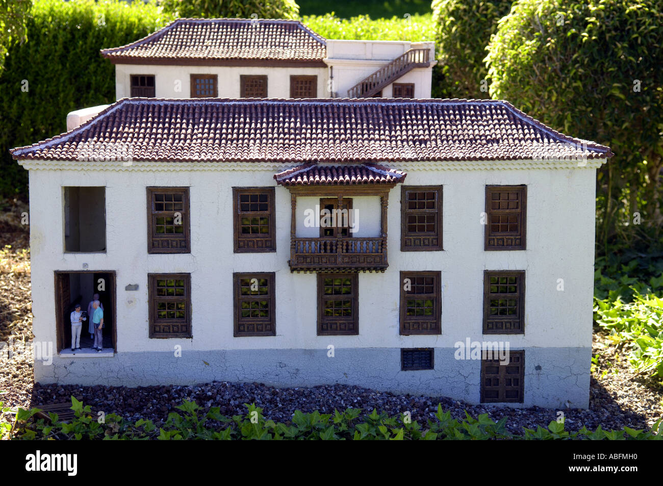 model village modern building architecture model design small building ...