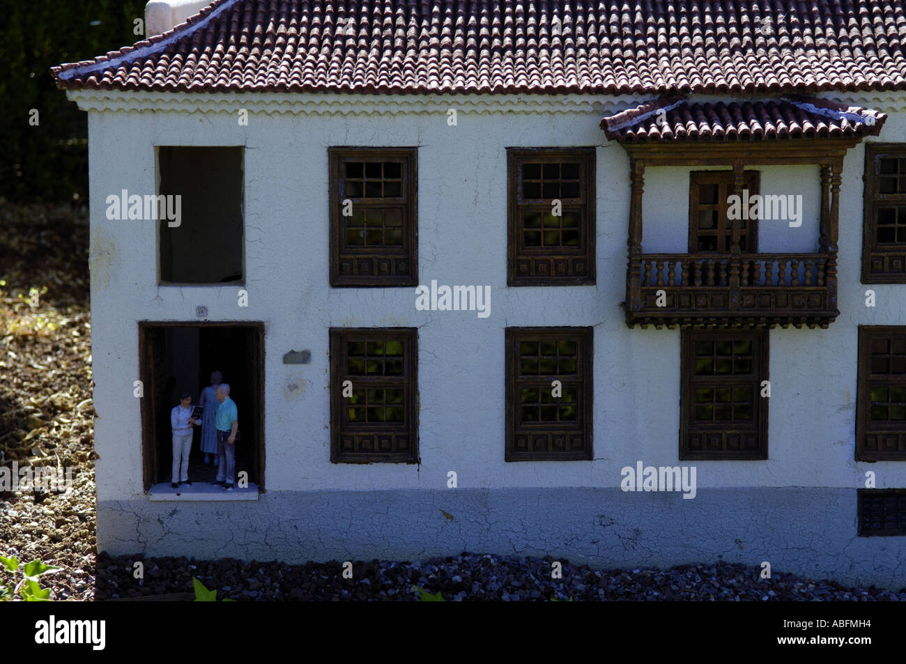 model village modern building architecture model design small building ...
