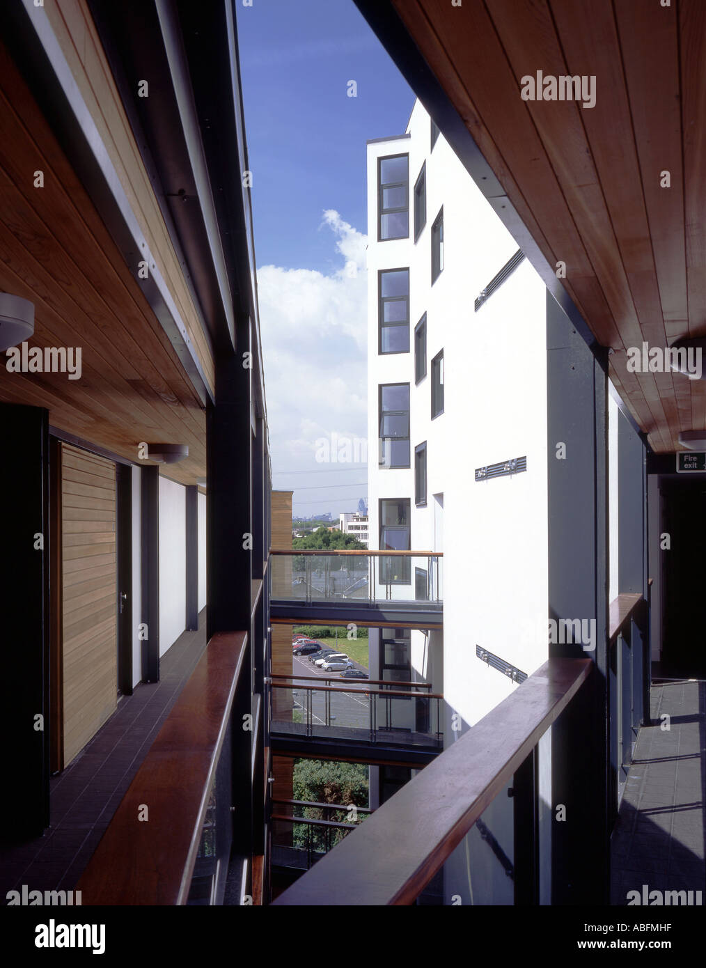 Burford Square, Stratford E15 Architect: Nicholas Burwell Stock Photo ...