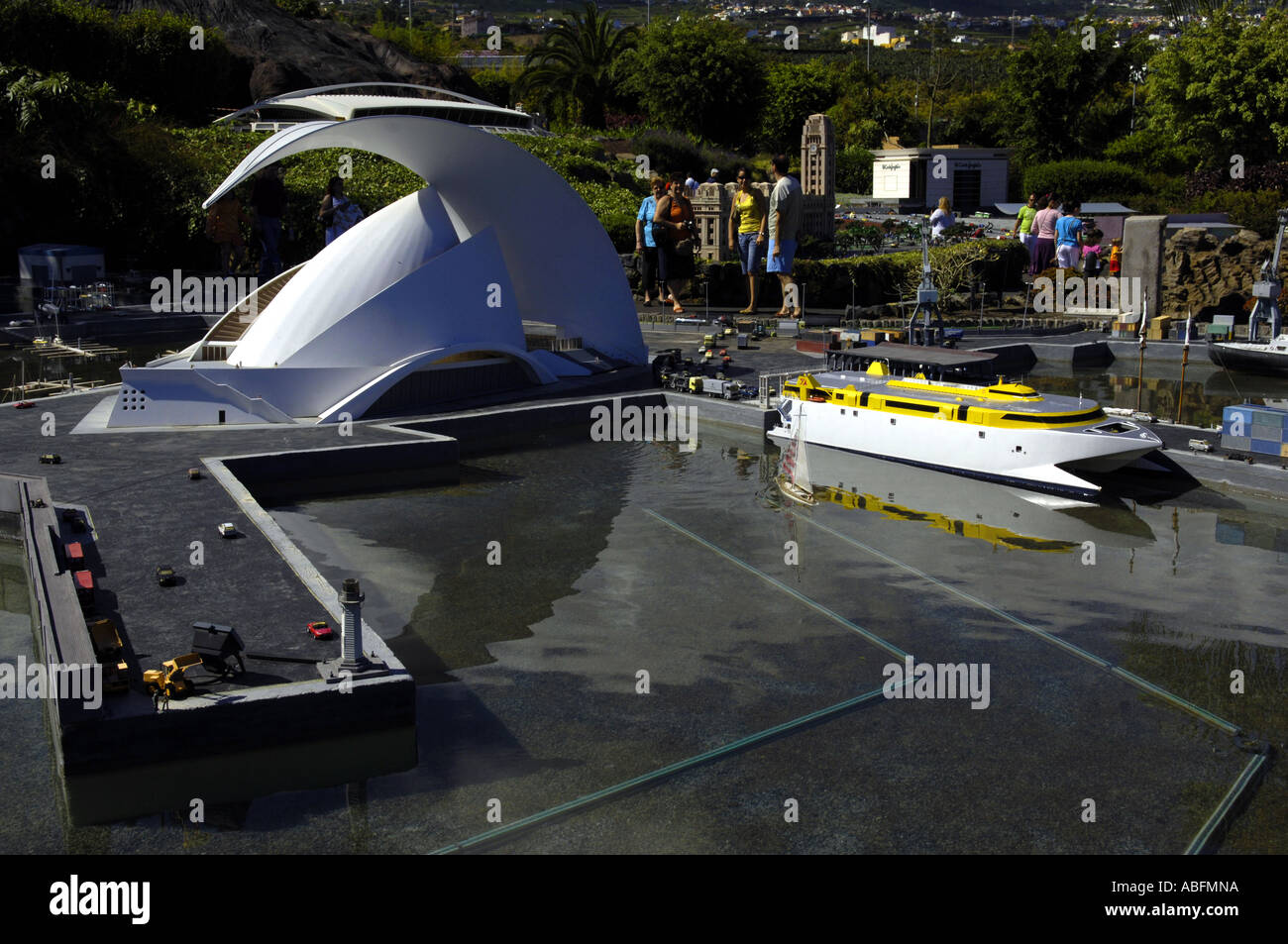 marina harbour seaport modern building architecture model design small ...