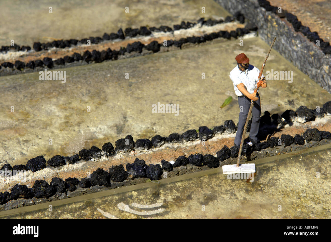 Typical salt farming hi-res stock photography and images - Alamy