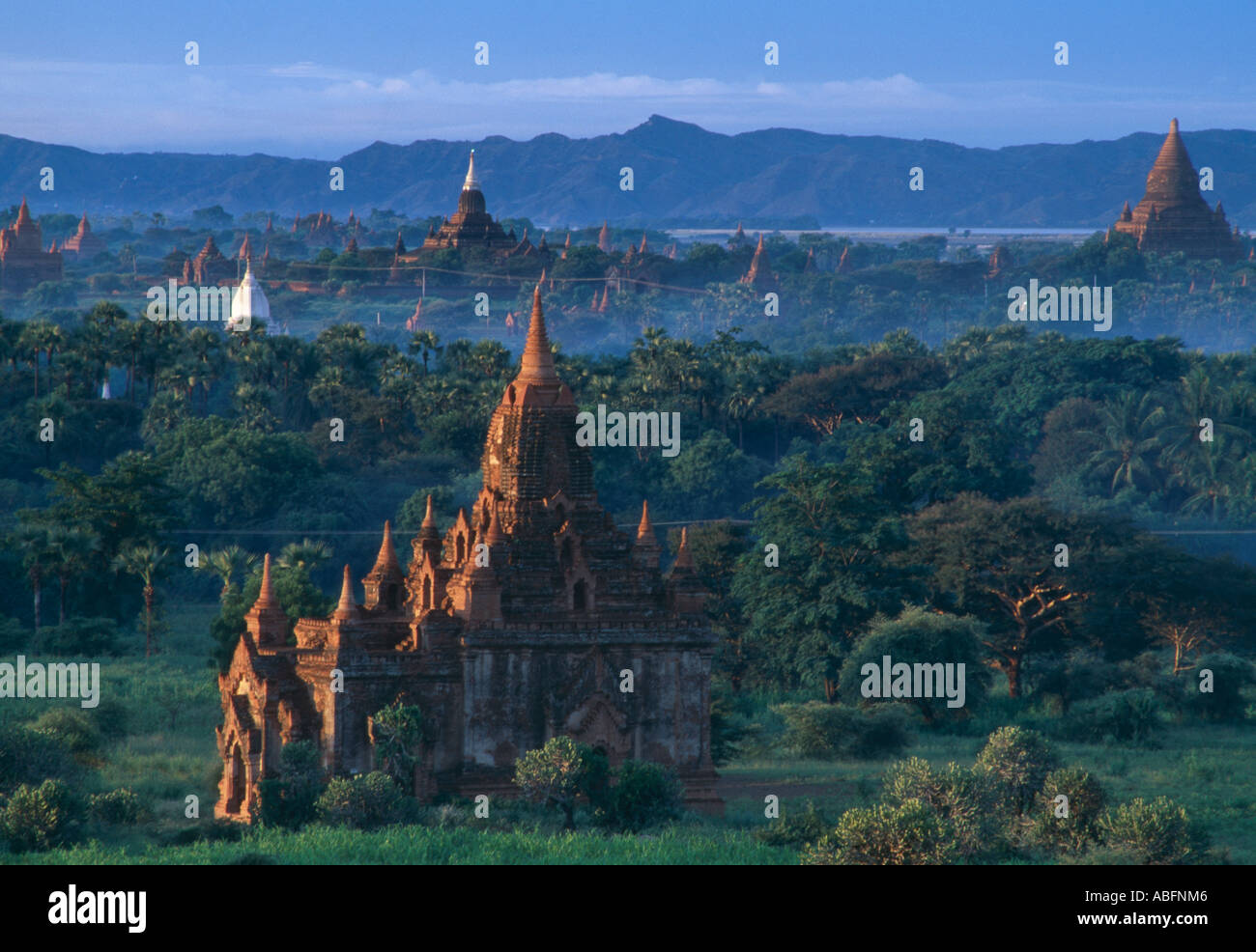 The Forgotten Temples of Pagan, north of Myanmar, Burma Stock Photo - Alamy