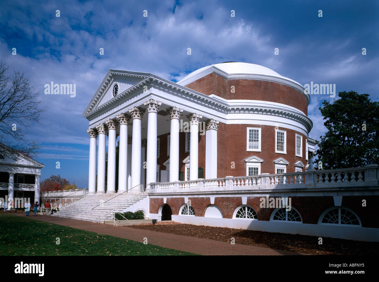 The Rotunda, University of Virgina, Charlottesville, Virgina, 1823 ...