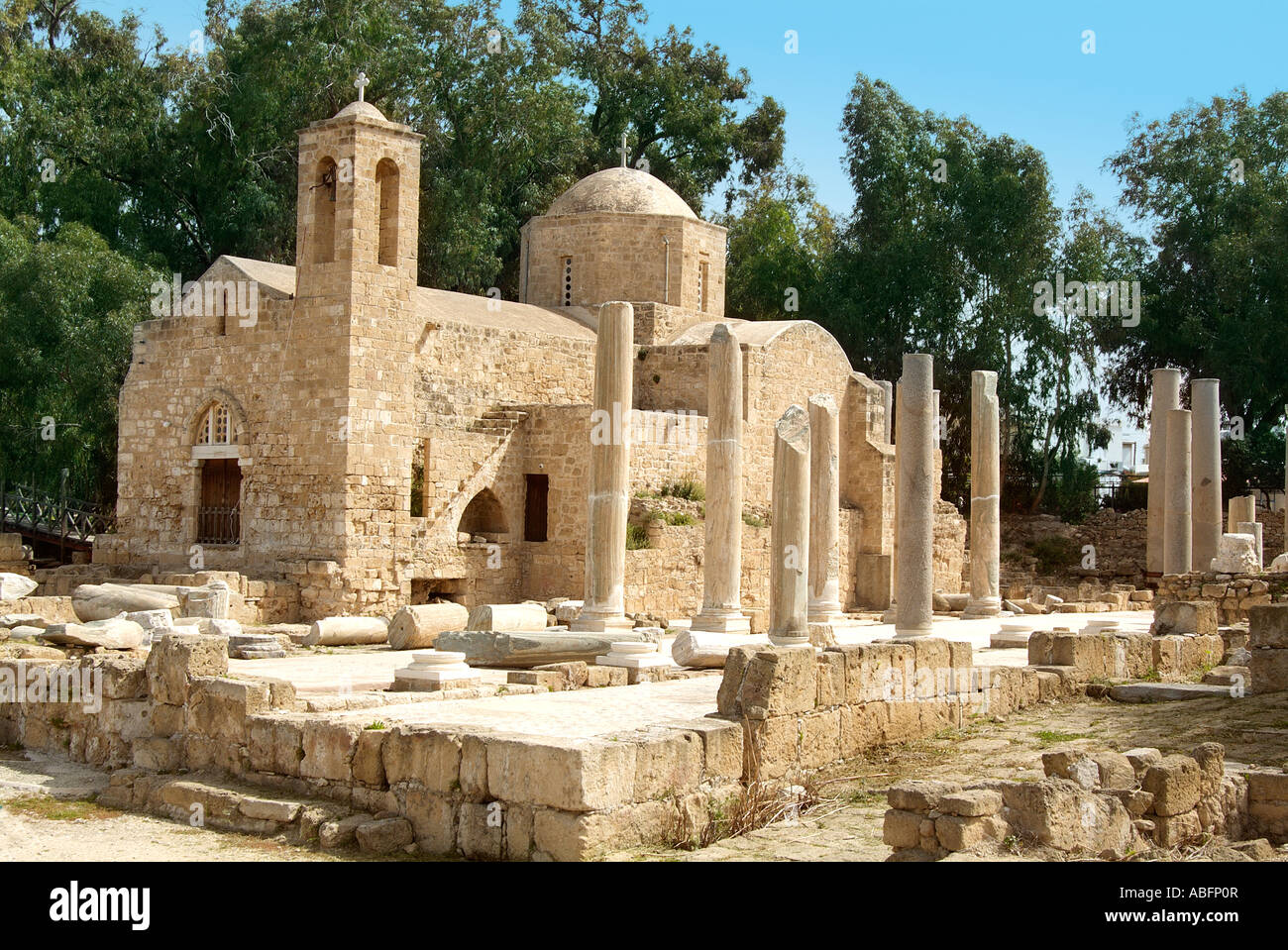 Paphos catholic church hi-res stock photography and images - Alamy