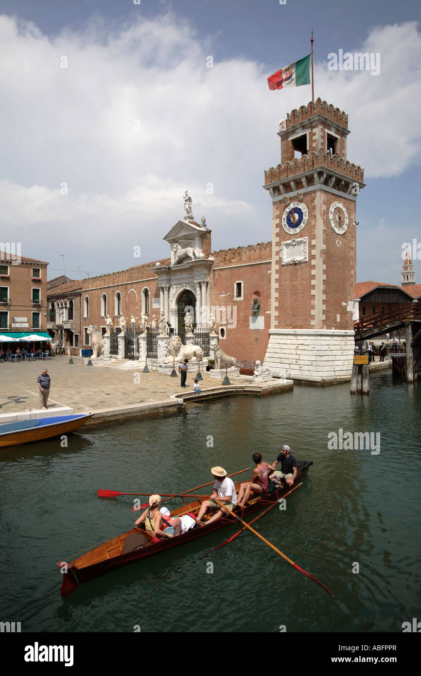 The Arsenal in Venice, Italy Stock Photo - Alamy