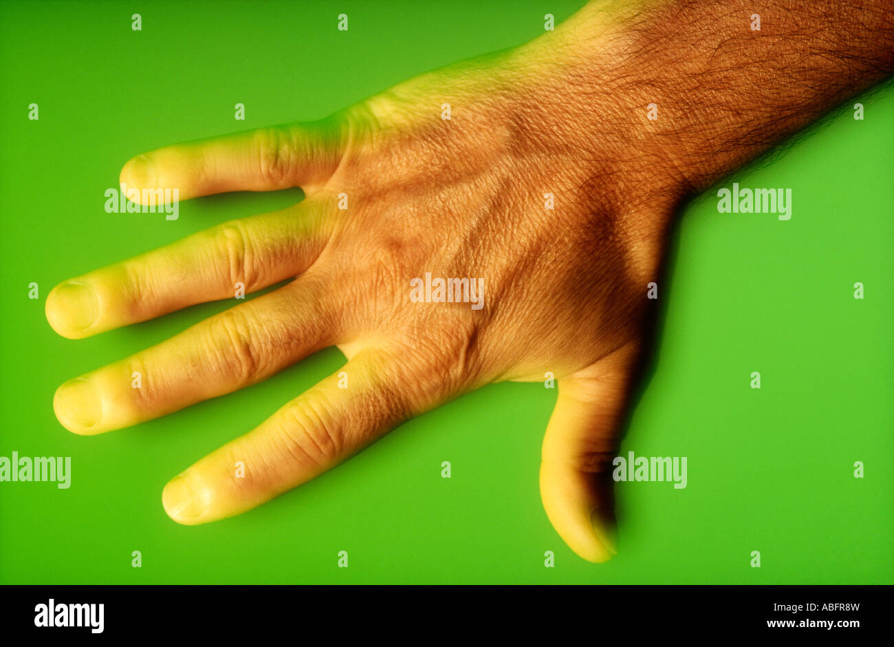 HAND STOP FIVE FINGERS GESTURE CONCEPT Stock Photo - Alamy