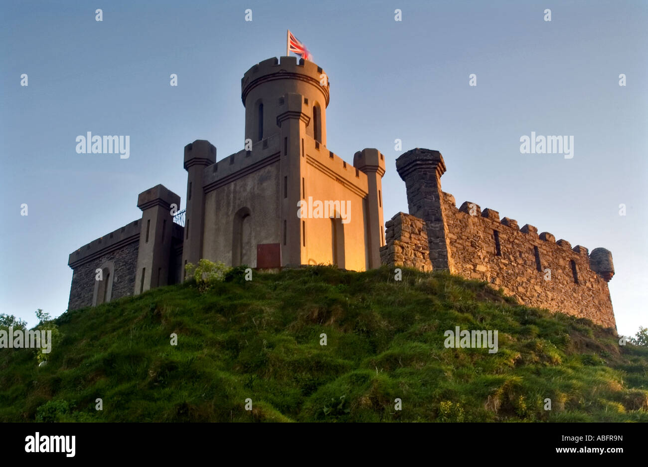 Moat Castle, Donaghadee, County Down, Northern Ireland Stock Photo - Alamy