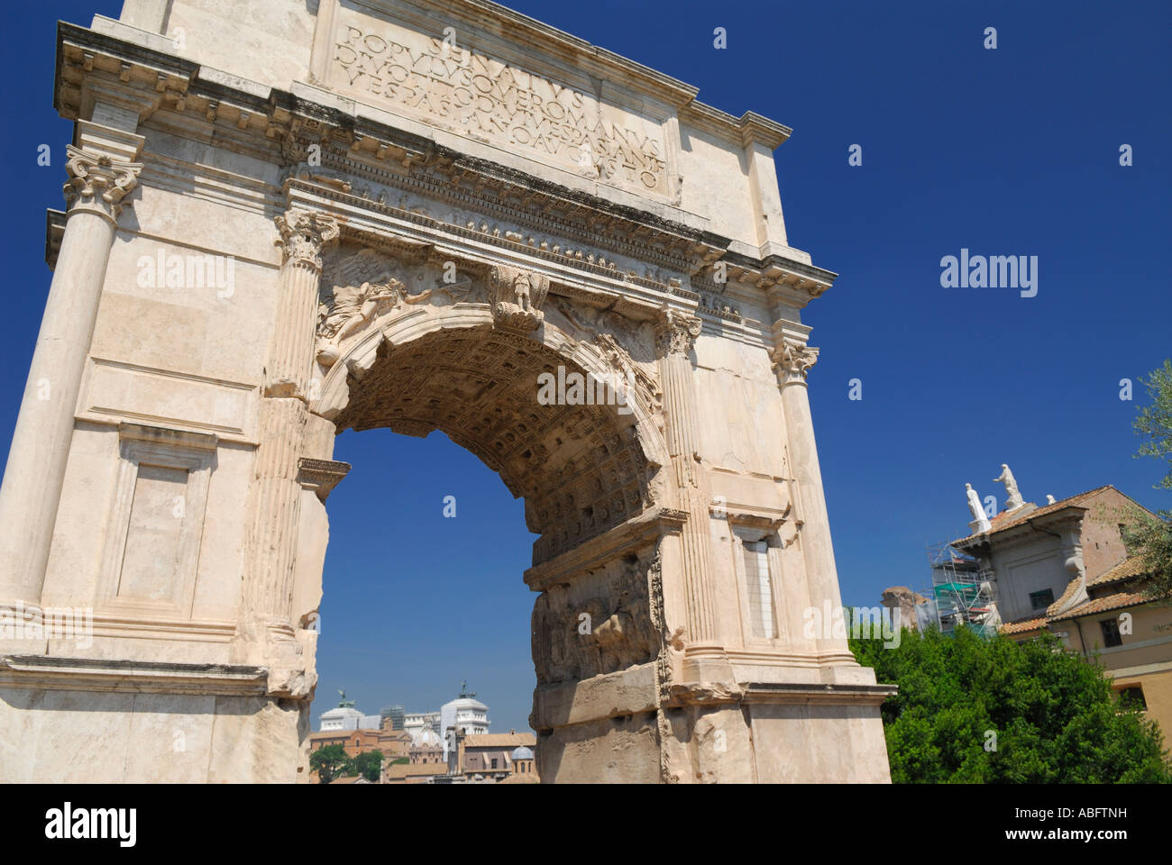 Arch of titus jerusalem hi-res stock photography and images - Alamy