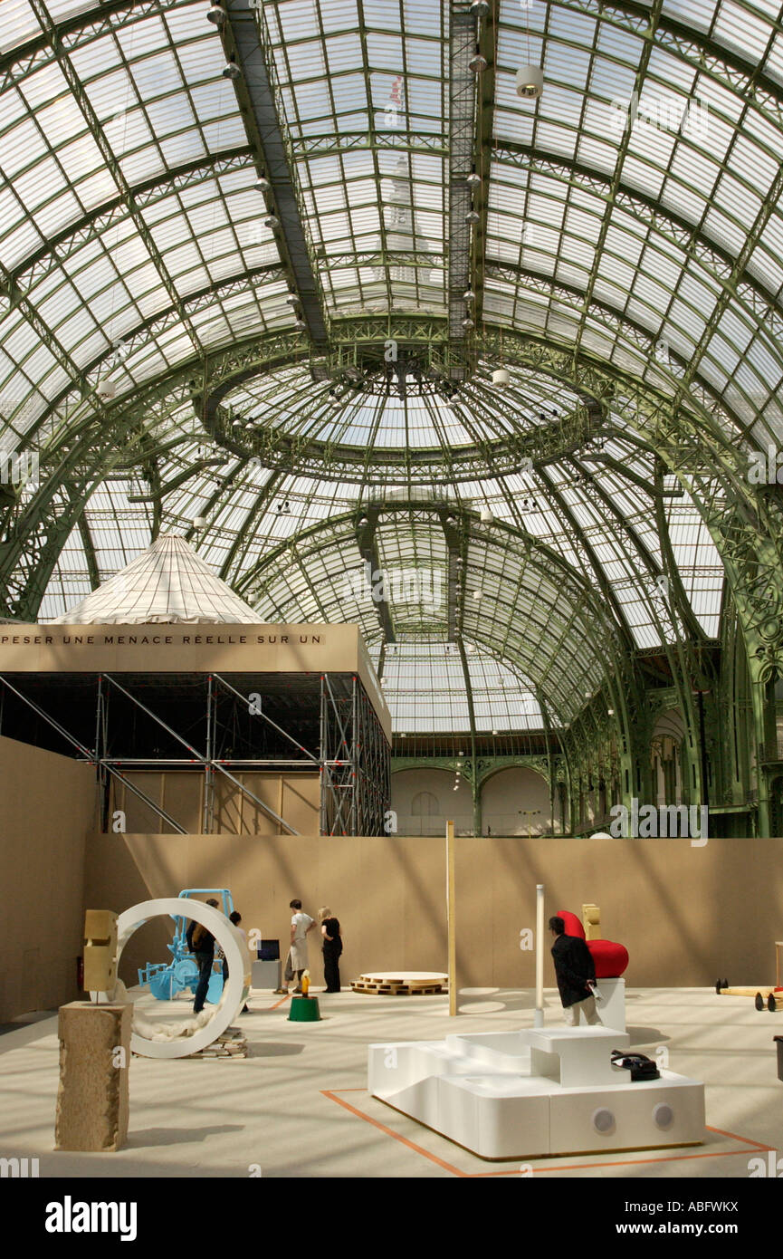 Installations by French artists are displayed in the exhibition La ...