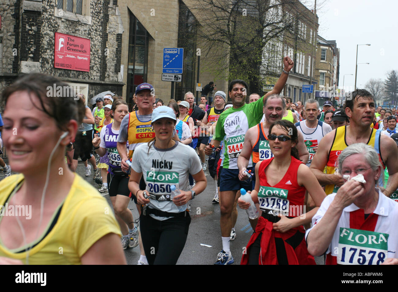 London Marathon 2006 Greenwich London High Resolution Stock Photography ...