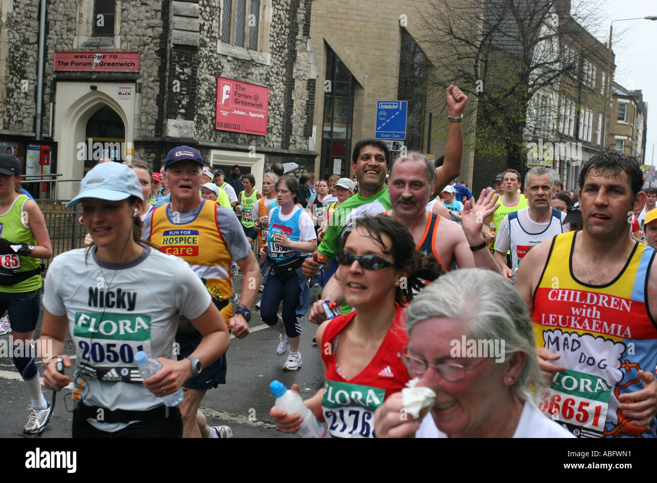 London Marathon 2006 Greenwich London High Resolution Stock Photography ...