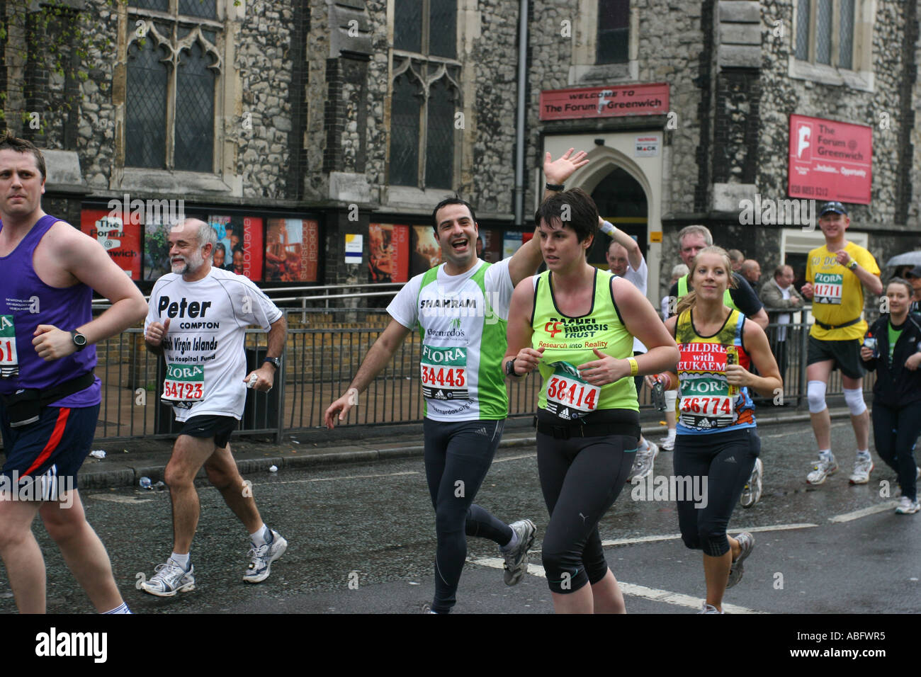 The London Marathon 2006, Greenwich London England Stock Photo - Alamy