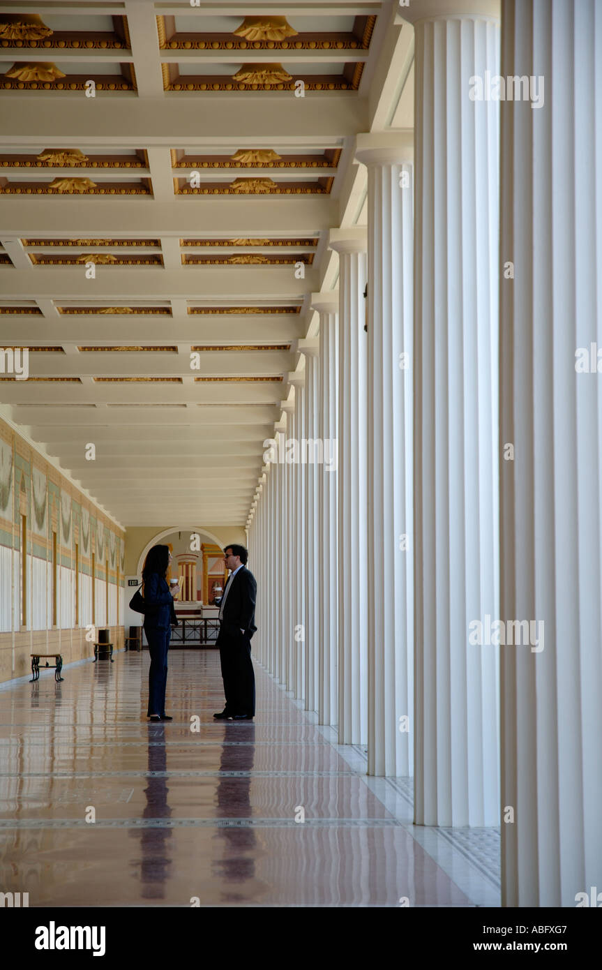 Outer Peristyle. A peristyle or covered walkway surrounds the formal ...