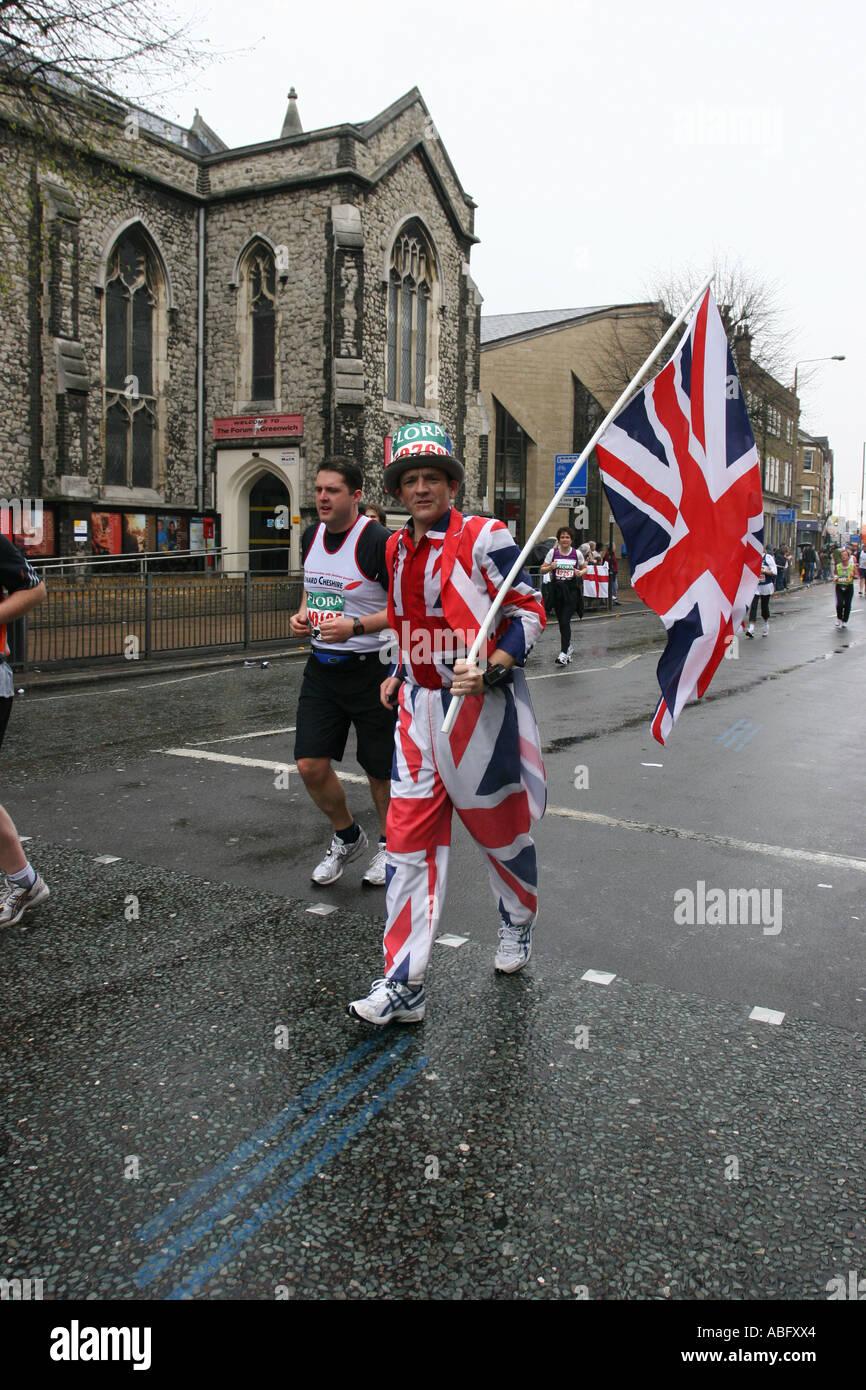 The London Marathon 2006, Greenwich London England Stock Photo - Alamy
