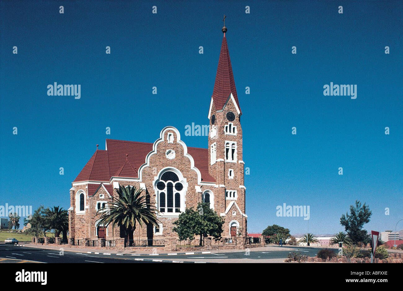 Church of Christ Windhoek Namibia south west Africa Stock Photo - Alamy