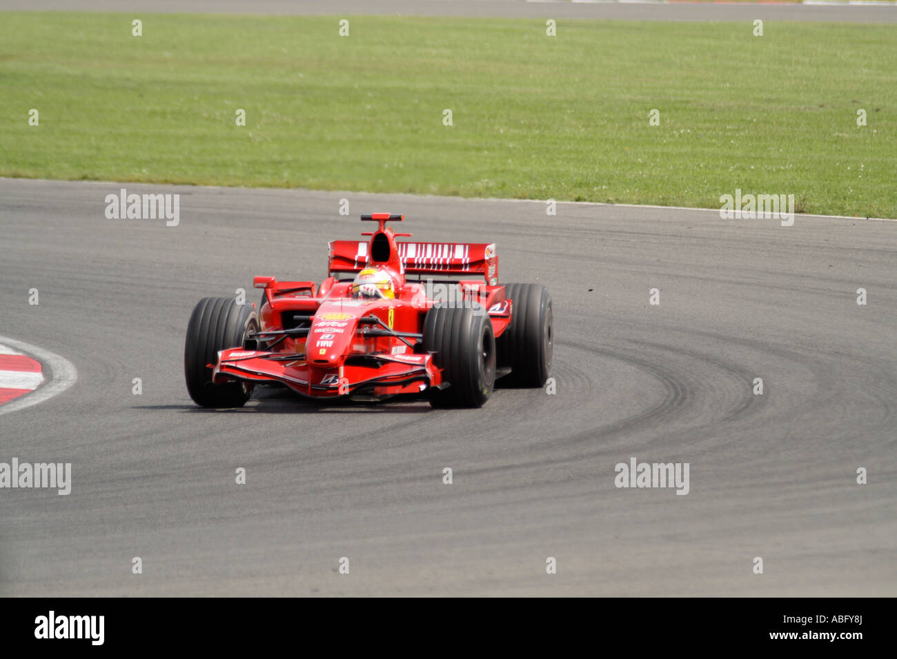 Luca Badoer Ferrari Stock Photo - Alamy