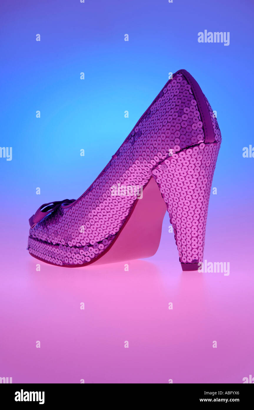 Sparkly shoe hi-res stock photography and images - Alamy