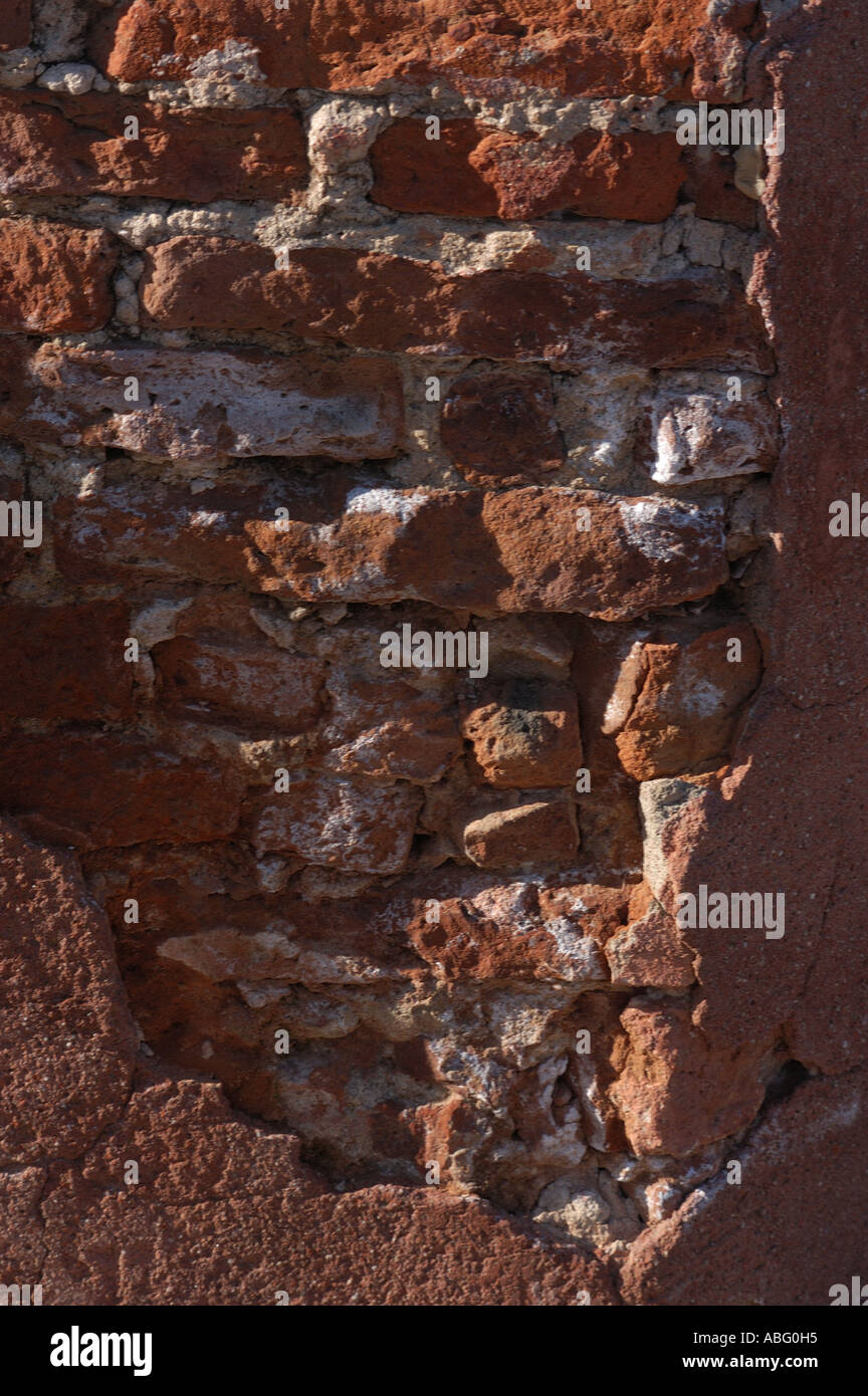 Old Red Brick Wall Stock Photo - Alamy