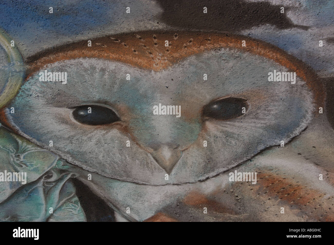 Urban street graffiti owl hi-res stock photography and images - Alamy