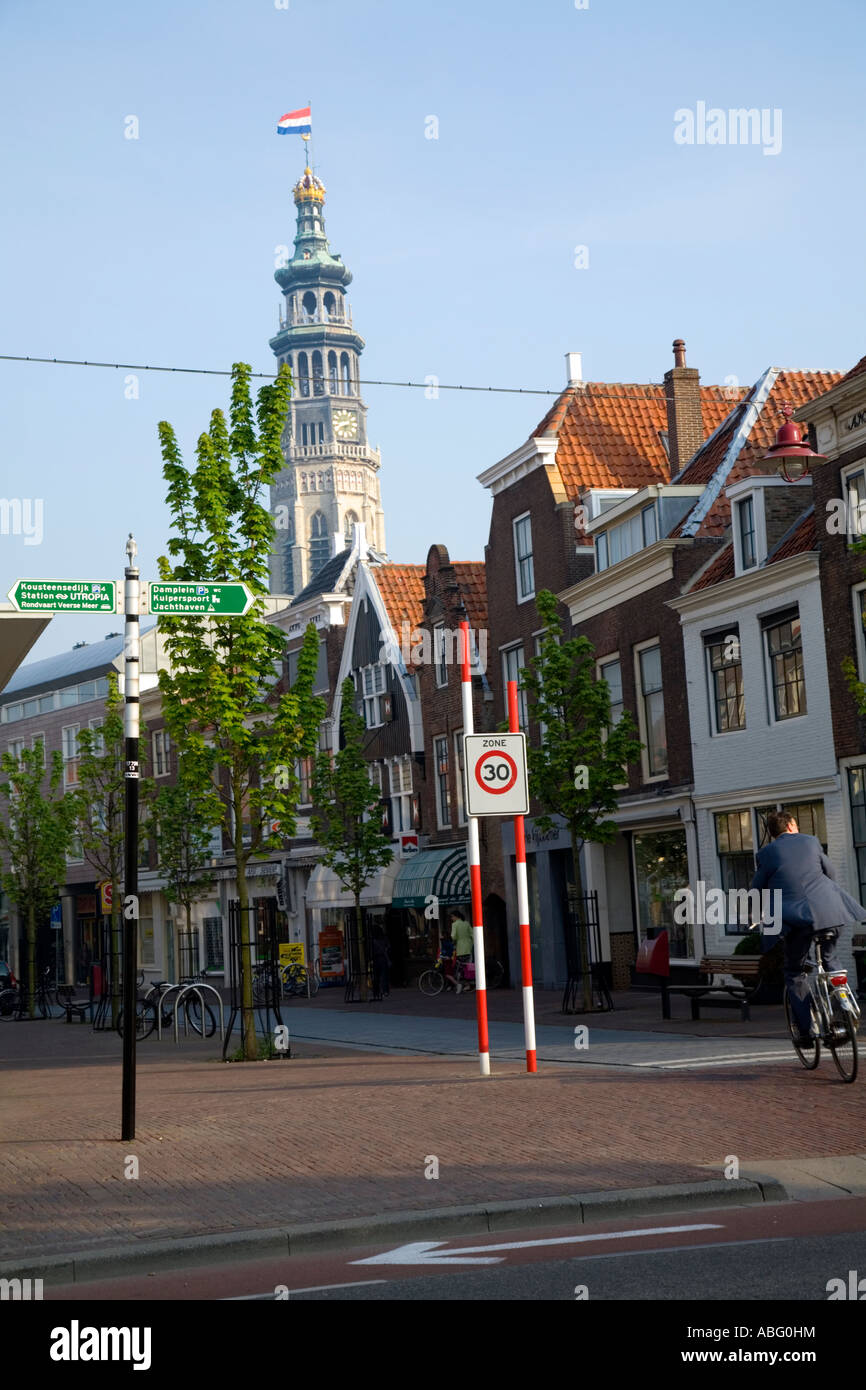 Dutch Holland town center in Middelburg, Netherlands; Holland Stock ...