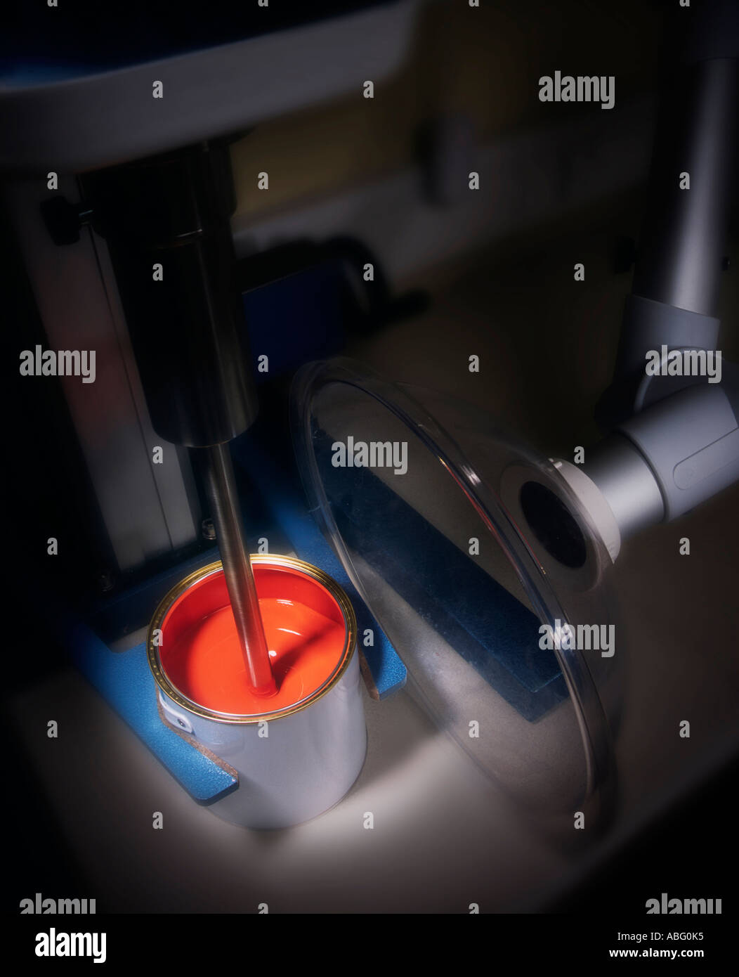 Mixing paint machine hi-res stock photography and images - Alamy