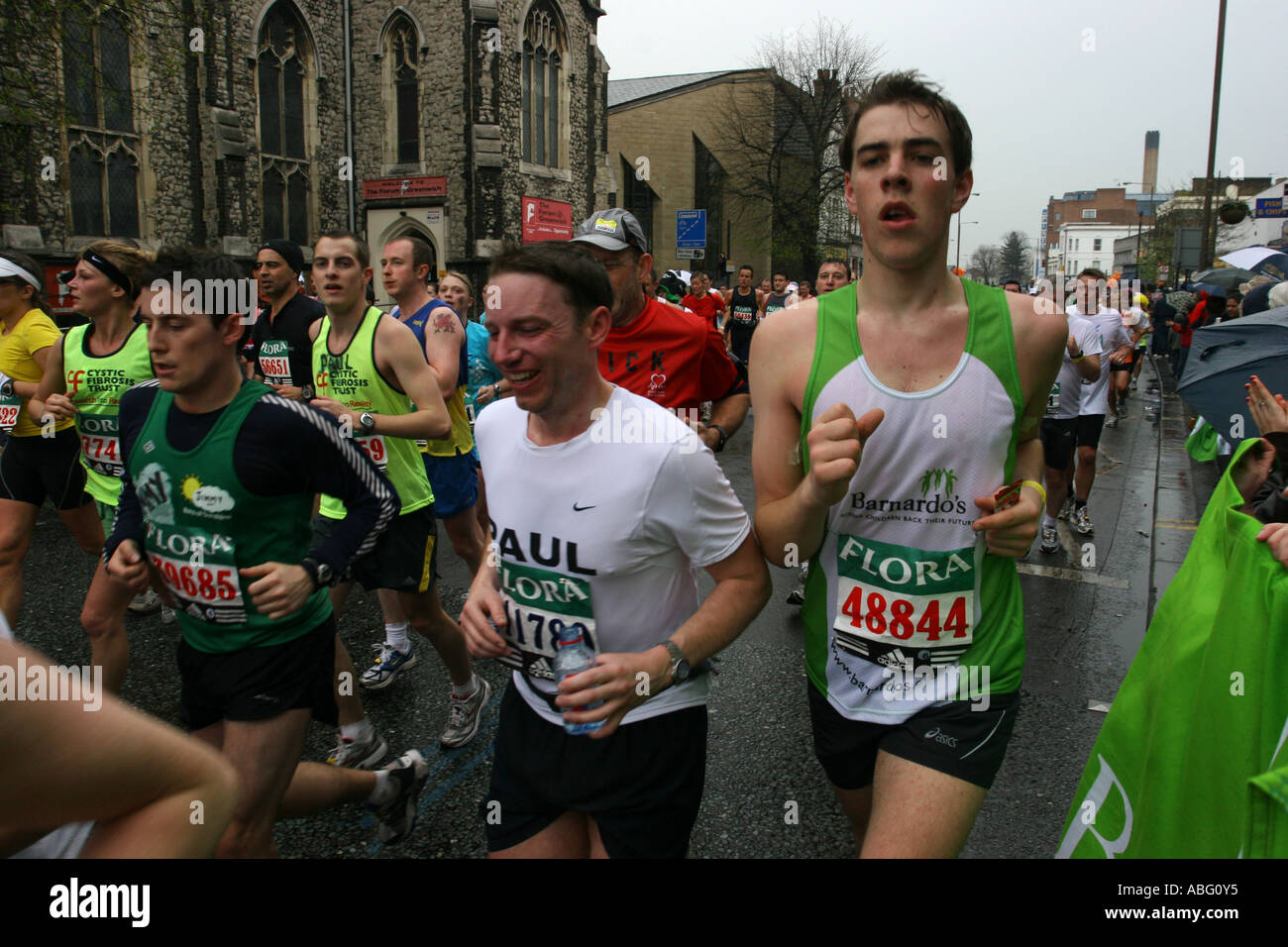 The London Marathon 2006, Greenwich London England Stock Photo - Alamy
