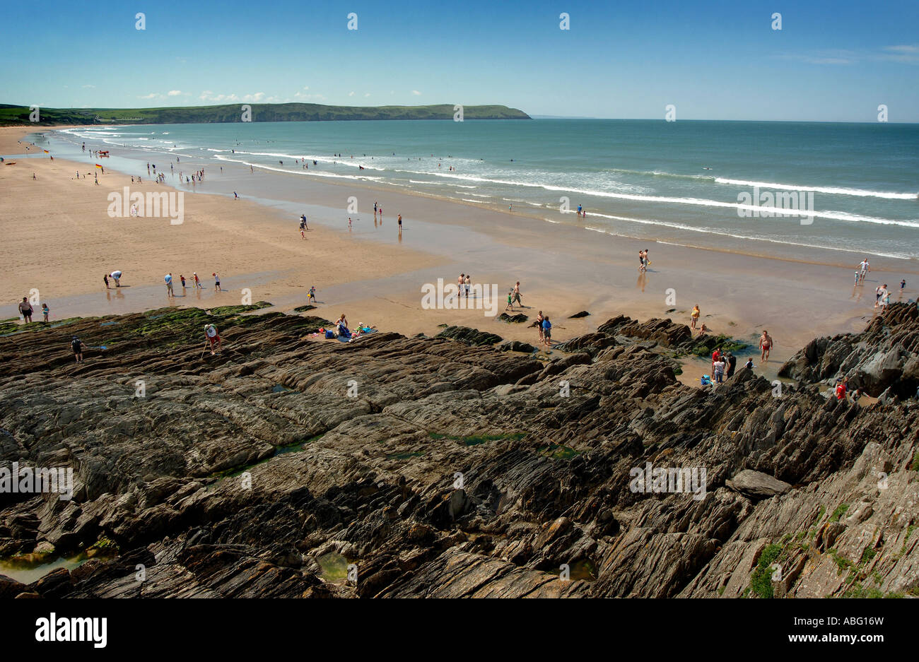 Woolacombe bay hi-res stock photography and images - Alamy