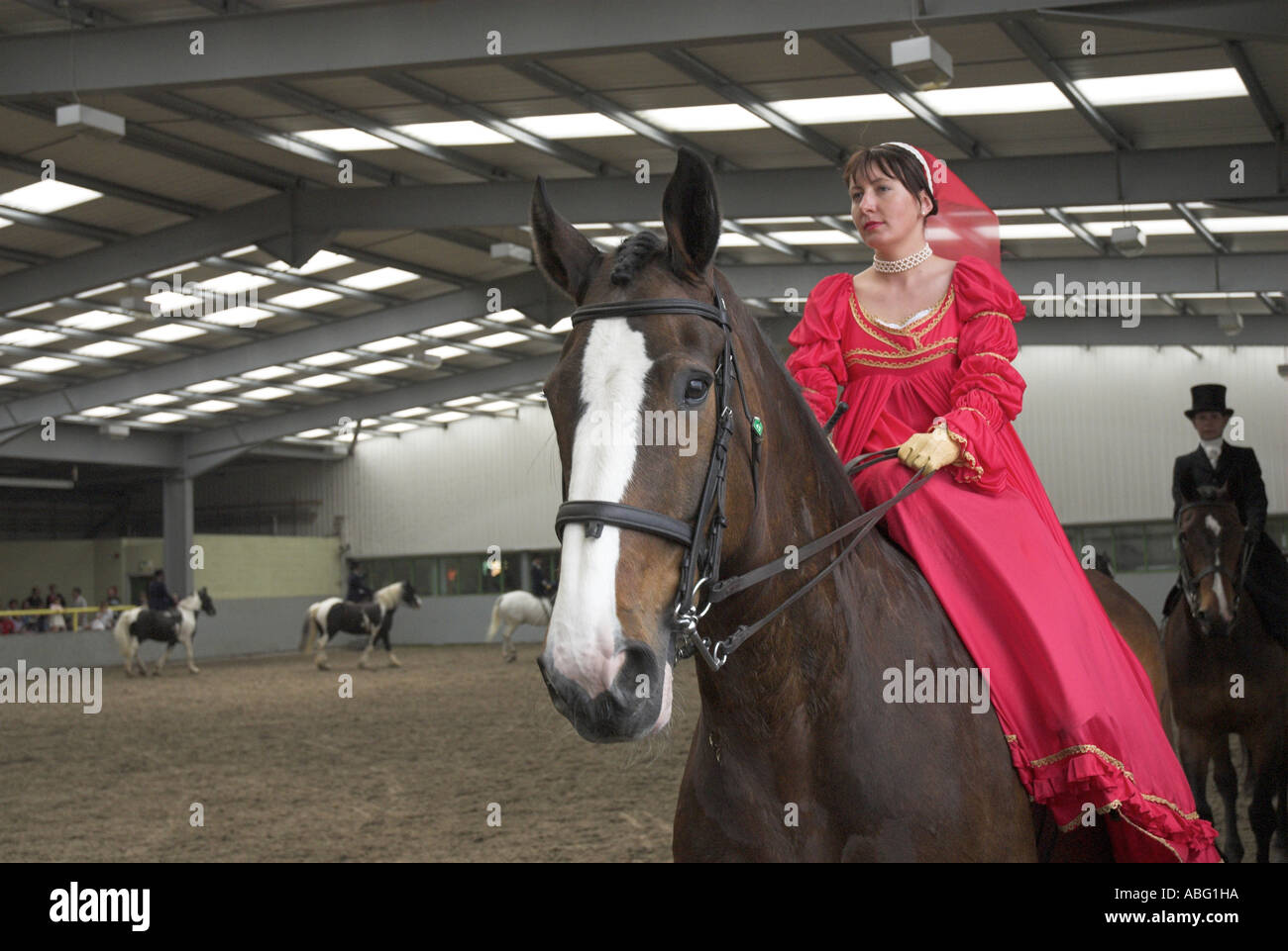 Riding side saddle hi-res stock photography and images - Alamy