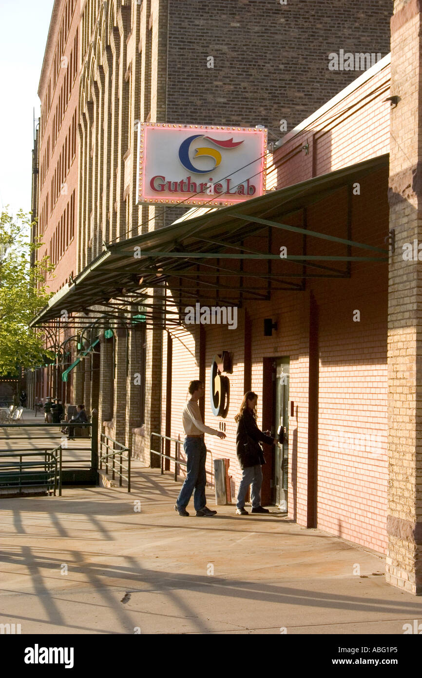 Entryway to the Guthrie Lab Theater designed for smaller venues in the ...