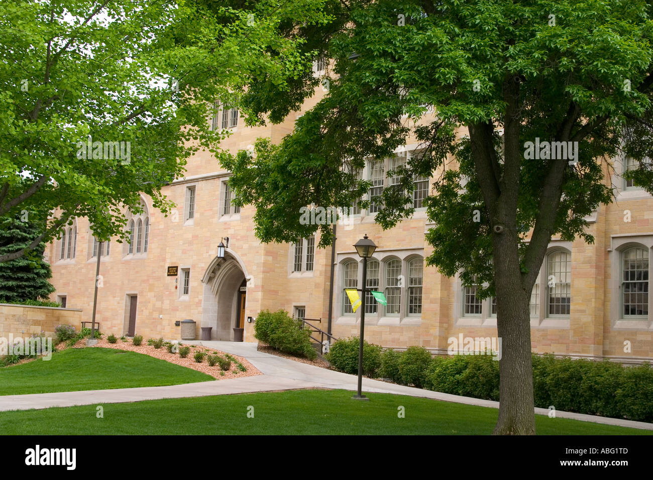 John R. Roach Center for the Liberal Arts bordering the lower quad at ...