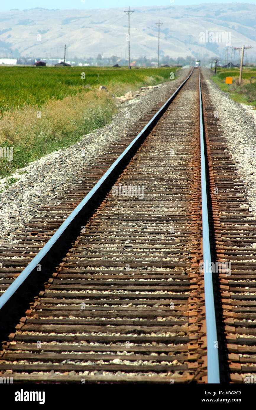 Railroad ties hi-res stock photography and images - Alamy
