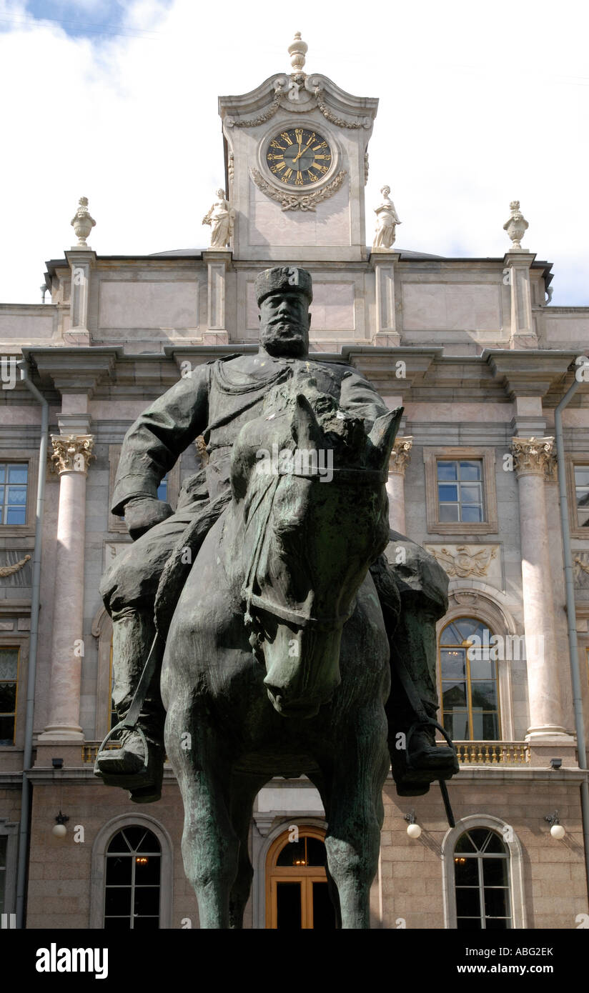 Museum of the russian emperor alexander iii hi-res stock photography ...