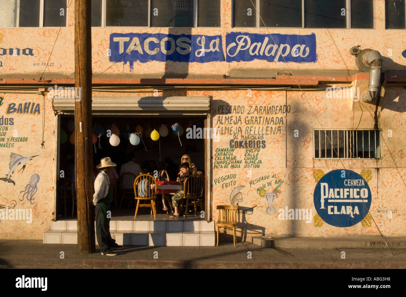 Ensenada fish market hi-res stock photography and images - Alamy