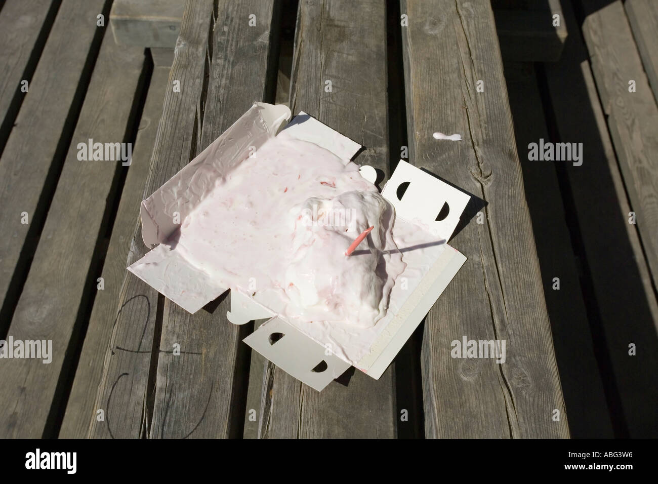 melting ice cream Stock Photo - Alamy