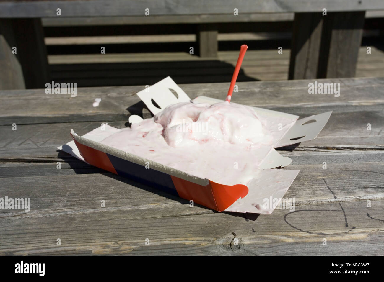 melting ice cream Stock Photo - Alamy