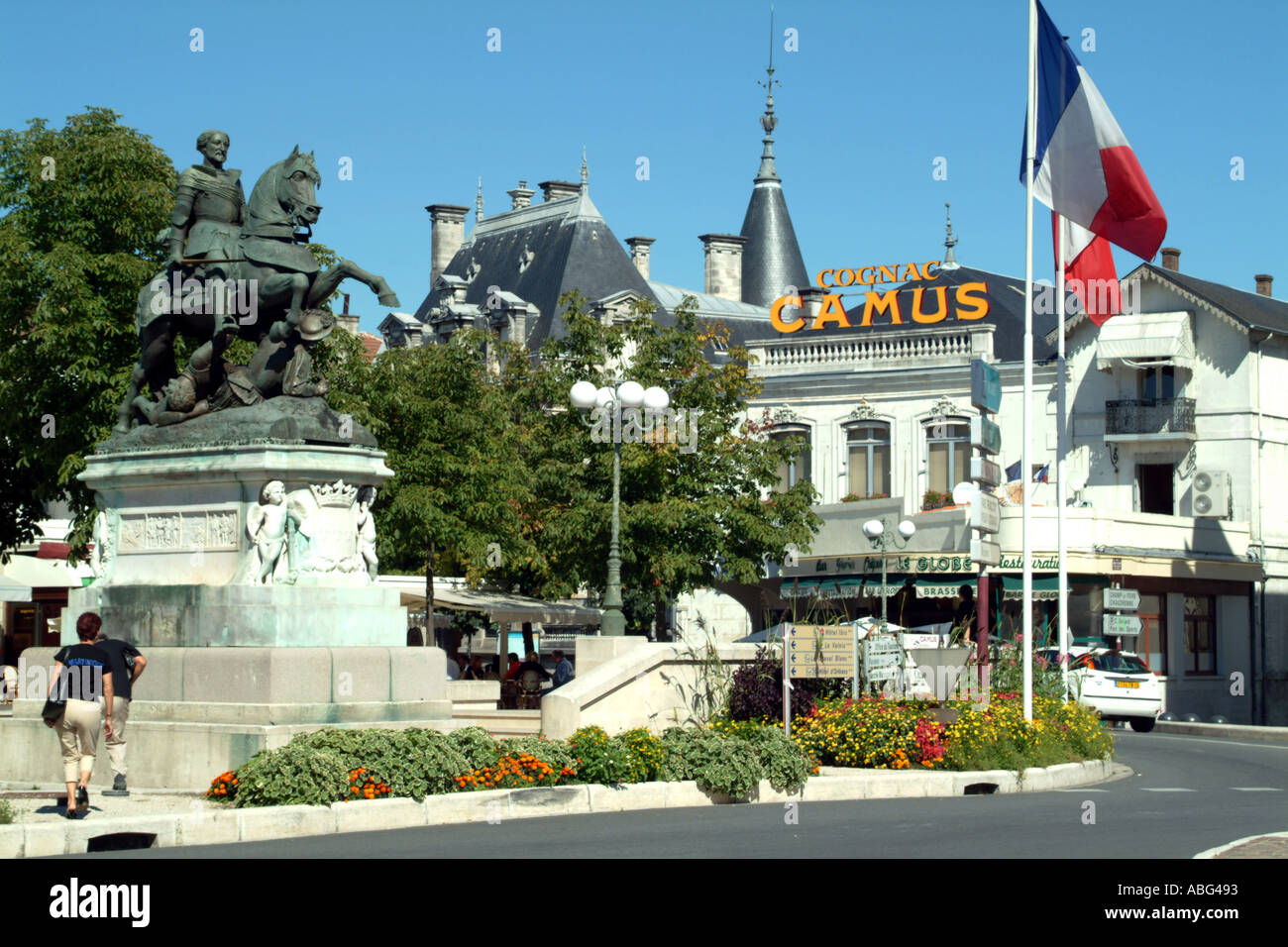 Cognac town centre France EU Stock Photo - Alamy