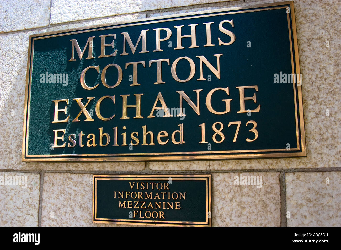 The Cotton Museum at the Memphis Cotton Exchange in Memphis Tennessee ...