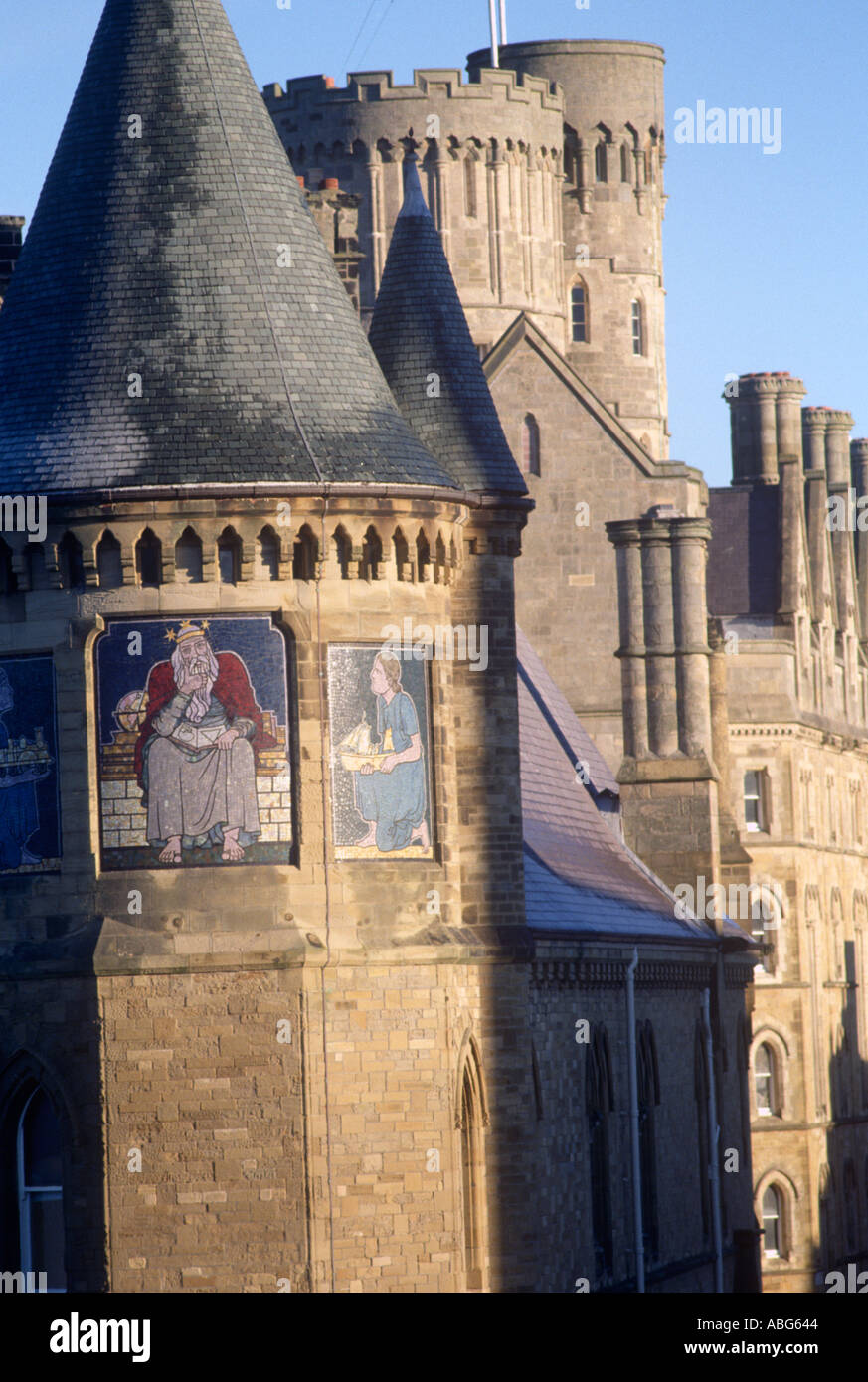 Old College Building Aberystwyth West Wales Stock Photo - Alamy